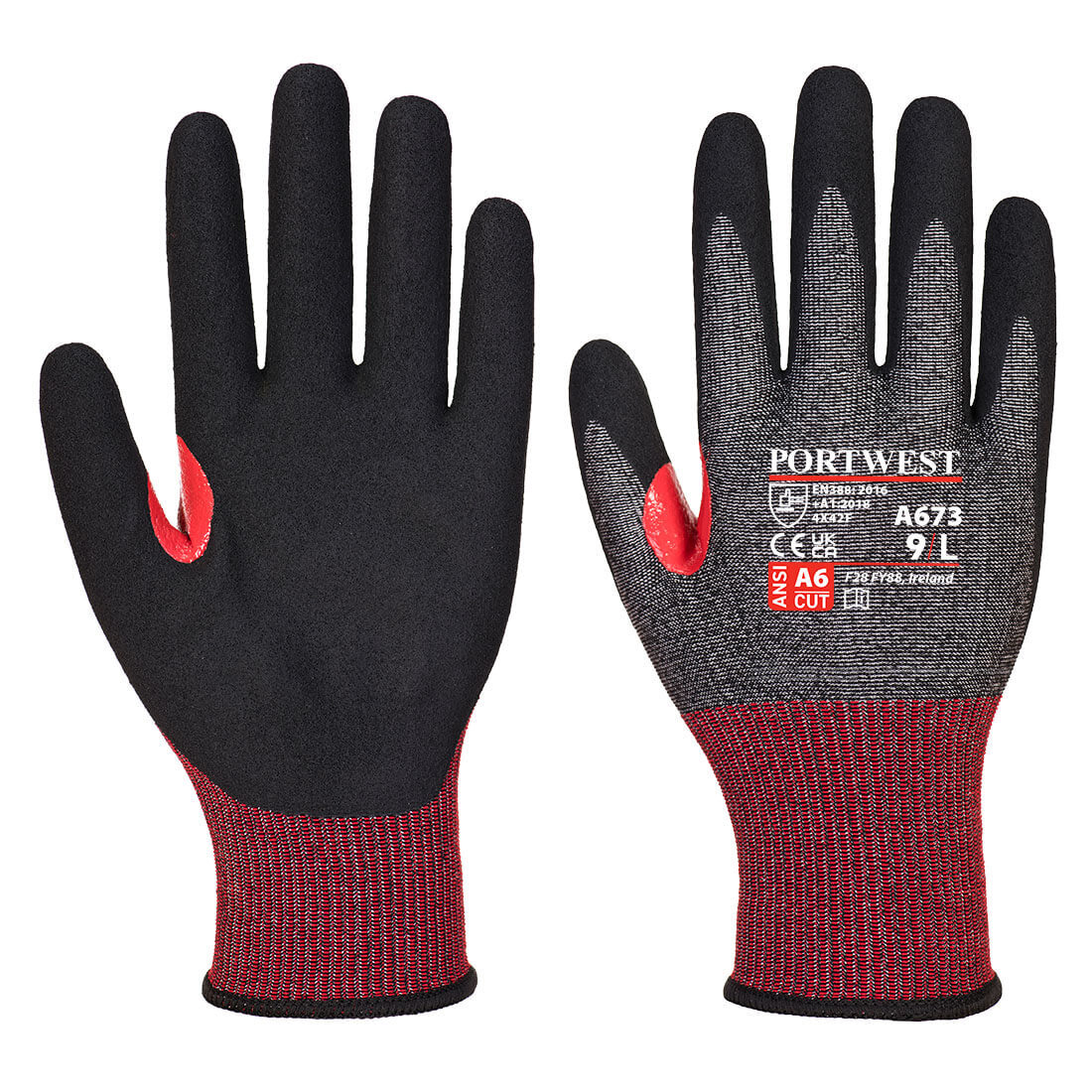 Portwest CS AHR18 Nitrile Foam Cut Glove | SafetyHQ Portwest CS AHR18 Nitrile Foam Cut Glove | SafetyHQ